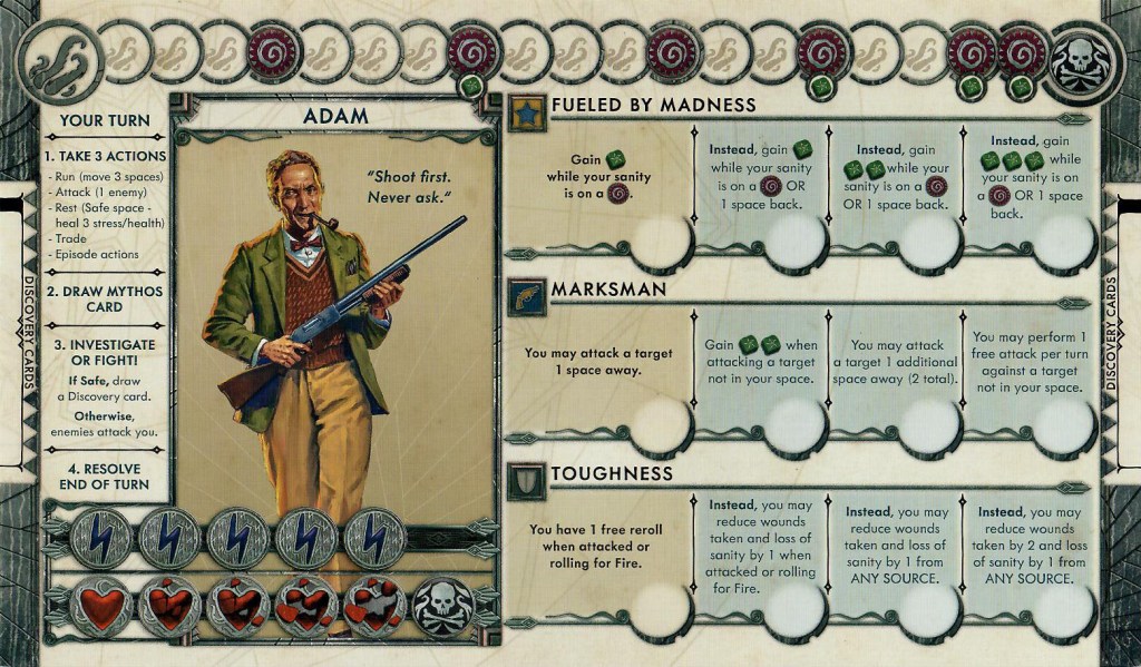 Death May Die Character Guide · Make Craft Game