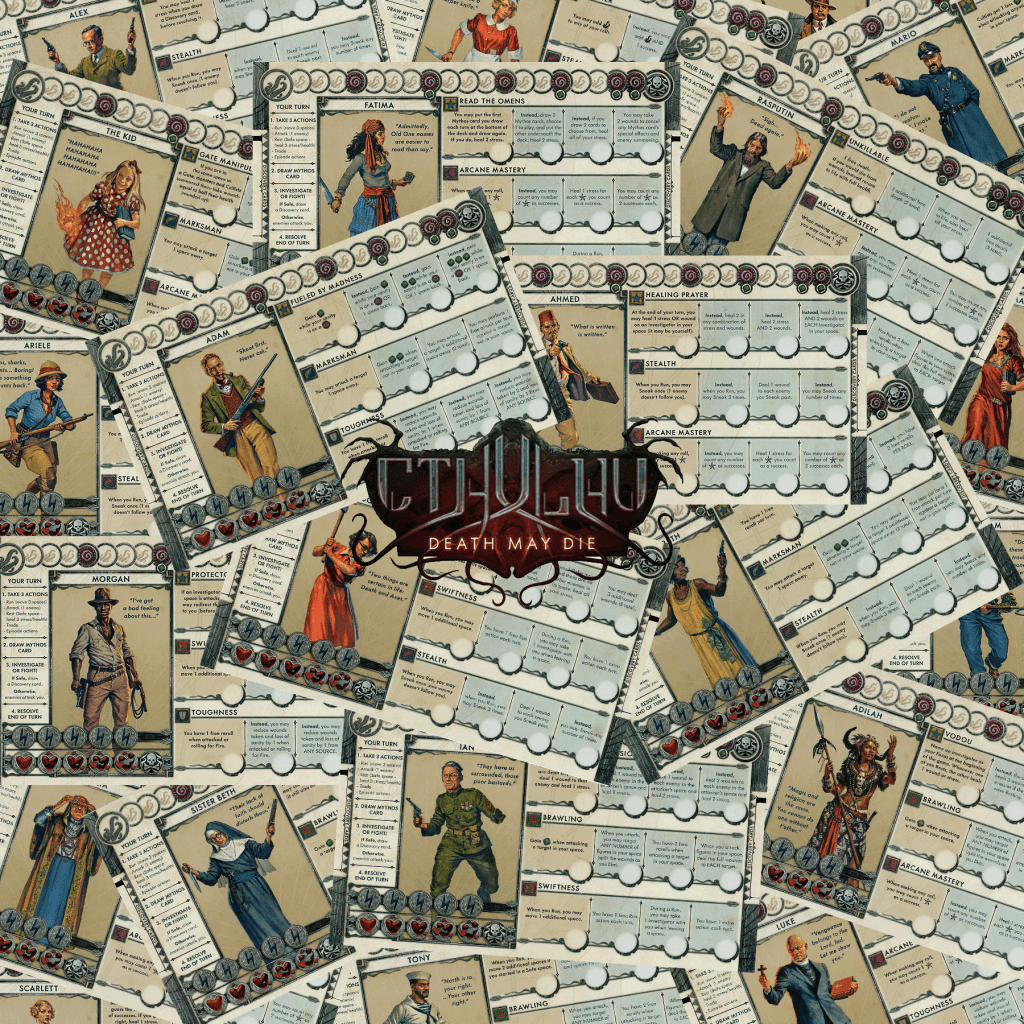 Death May Die Character Guide · Make Craft Game