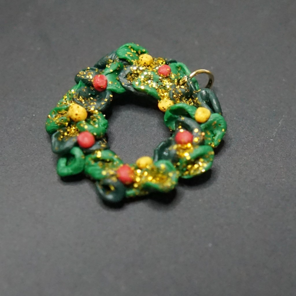 Mini Clay Wreath · Make Craft Game