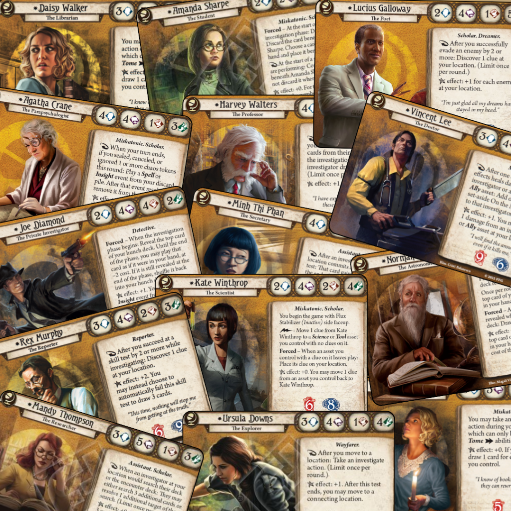 Arkham Horror LCG: Seeker Class · Make Craft Game