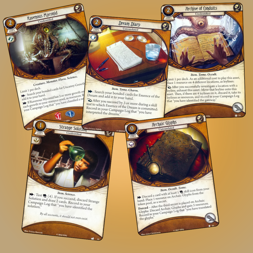 Arkham Horror LCG: Seeker Class · Make Craft Game